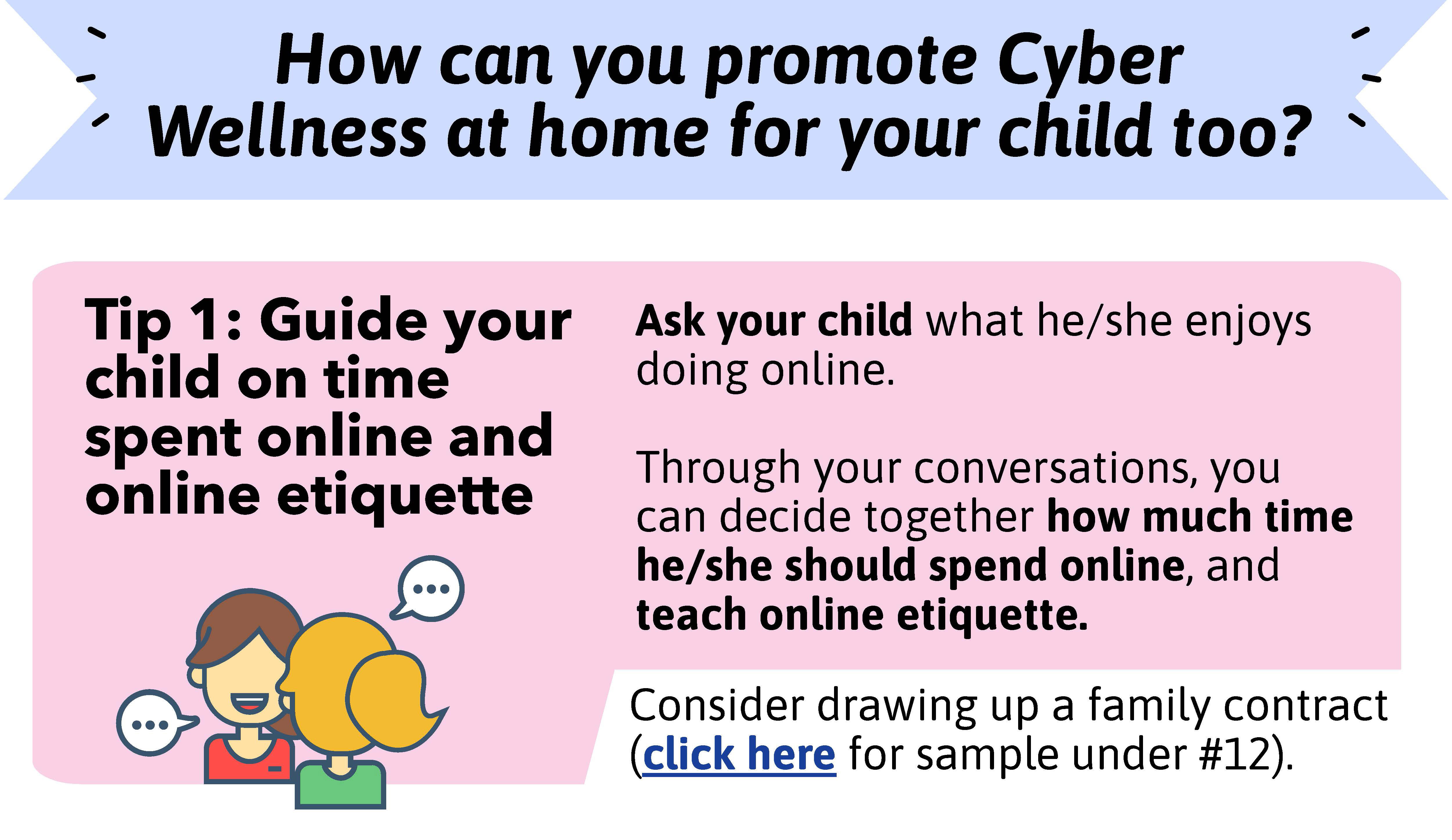 Cyber Wellness Tips for Parents